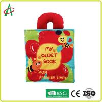 China ISO BSCI Family Early Education 3d Cloth Book Polyester fabric for sale