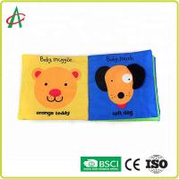 China Snuggle Soft Books For Infants 18x18cm Cotton Fabric for sale