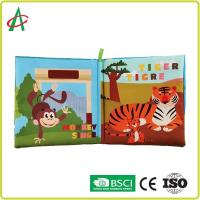 China EN71 Soft Books For Infants , 20cm Plush Baby Book for sale
