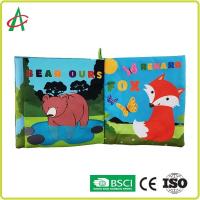 China EN71 Soft Books For Infants , 20cm Plush Baby Book for sale