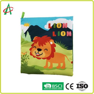 China EN71 Soft Books For Infants , 20cm Plush Baby Book for sale