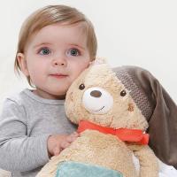 China SNAS Soft Toy Bear Bright Colors 44x24x13cm For 0-4 Years Old for sale