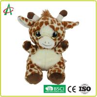 China EN71 Giraffe Stuffed Toy , Soft Cuddly Plush Stuffed Animals For Babies for sale