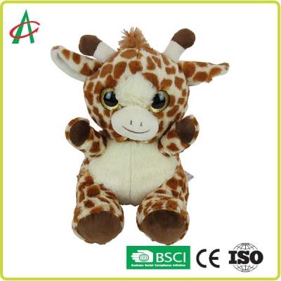 China EN71 Giraffe Stuffed Toy , Soft Cuddly Plush Stuffed Animals For Babies for sale