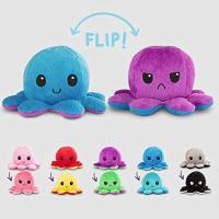 China Double Side Octopus Mood Doll 40x50mm Change Face Can Turn Over for sale