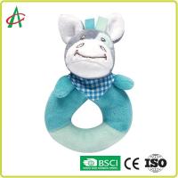 China ODM Baby Plush Rattle , 8.5CM Baby Donkey Stuffed Animal for sale