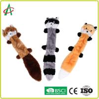 China Cuddly Durable Squeaky Dog Toys 25cm with Super Soft Fabric Material for sale