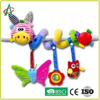 China 35cmx18cm Elephant Spiral Pram Toy Non Toxic For Babies for sale