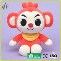 China OEM 8'' Baby Animal Plush Toys , Monkey Plush Doll BSCI certificate for sale