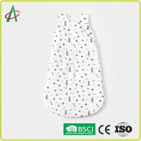 China CE Quilted Sleeveless Infant Sleeping Bag With Zipper for sale