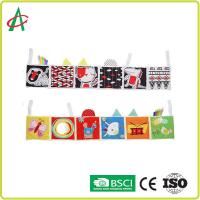 China 20x20cm Rag Soft Books For Infants Handcrafted Plush Polyester for sale