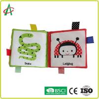 China 23cm 3D Soft Activity Book , EN71 Cloth Books For Babies for sale
