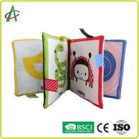 China 23cm 3D Soft Activity Book , EN71 Cloth Books For Babies for sale