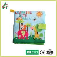 China CE Soft Books For Infants 21cm With Colorful Alphabet Print for sale