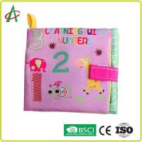 China CE Soft Books For Infants 21cm With Colorful Alphabet Print for sale