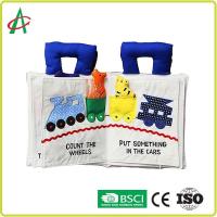 China Pre school 20x26cm Soft Books For Infants Stimulate Visual And Auditory Sense for sale