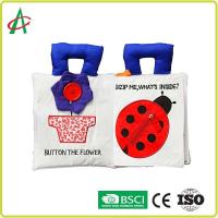 China Pre school 20x26cm Soft Books For Infants Stimulate Visual And Auditory Sense for sale