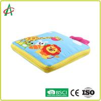 China Embroidery Cartoon Baby Soft Activity Book 22cm Adorable Illustrations for sale