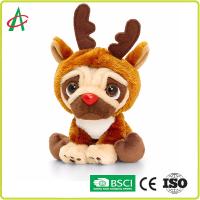 China 12 inch Musical Plush Toys , OEM Singing Christmas Dog Colorful for sale