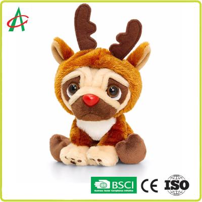 China 12 inch Musical Plush Toys , OEM Singing Christmas Dog Colorful for sale