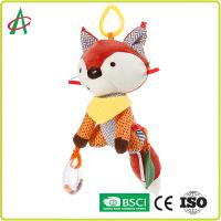 China 25cm Baby Plush Rattle Cute Fox Music Playing EN71 Standard for sale