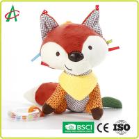 China 25cm Baby Plush Rattle Cute Fox Music Playing EN71 Standard for sale