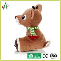 China Reindeer Musical Stuffed Animals For Infants 8.5 Inches for sale