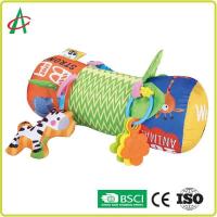 China 13.8*38cm Soft Infant Baby Pillow , 100 Polyester Baby Tummy Time Pillow for sale