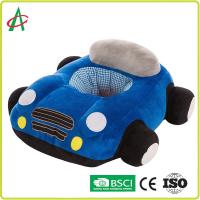 China L70cm Sit And Learn Car , ASTM Stuffed Toy Car Polyester Fabric for sale