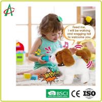 China 9.8'' Interactive Stuffed Puppy Walking barking singing for sale