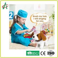 China 9.8'' Interactive Stuffed Puppy Walking barking singing for sale