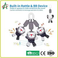 China 19CM Baby Hanging Rattle Toys , OEM Stroller Toys For Baby for sale