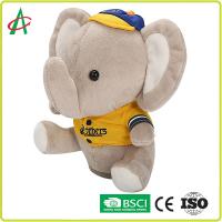 China 20cm Musical Plush Toys , CPSIA Peek A Boo Singing Elephant for sale