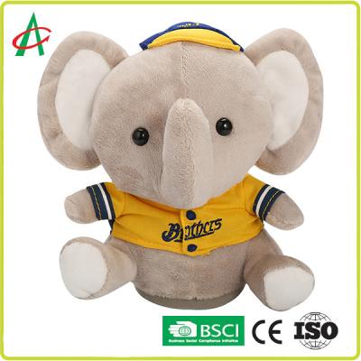 China 20cm Musical Plush Toys , CPSIA Peek A Boo Singing Elephant for sale