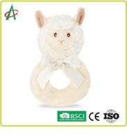 China Fresh PP Cotton Soft Ring Rattle 0.32 Ounces Europe Style for sale