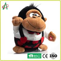 China 25x22cm Plush Gorilla Toy for sale