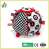 China Jingle Bell Ribbon Tag Ball  7 Inches Surface Washable for sale