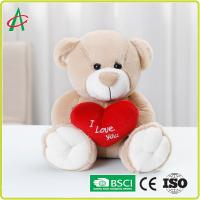China Angelber 33cm Teddy Bear Hugging A Heart Super Soft 100 Safe Material for sale