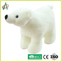 China 12 inches Cuddle Stuffed Toys , SNAS Polar Bear Stuffed Animal for sale