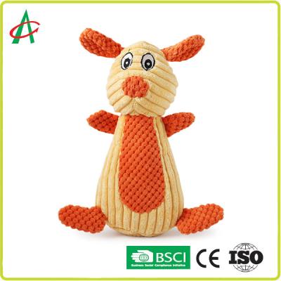 China Fun Squeaky Pet Plush Toy , EN71 Chewy Plush Dog Toys for sale