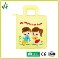 China preschool Soft Cloth Books , 20.5 cm Montessori Books For Babies for sale