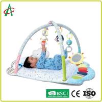 China 23.5'' Plush Washable Baby Play Mat All In One 8 Piece for sale