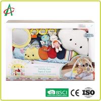 China 23.5'' Plush Washable Baby Play Mat All In One 8 Piece for sale