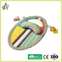 China 87x56cm Washable Baby Play Mat , CPSIZ Newborn Tummy Time Mat for sale