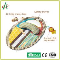 China 87x56cm Washable Baby Play Mat , CPSIZ Newborn Tummy Time Mat for sale