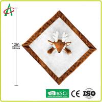 China AZO Free 10 Inches Baby Appease Towel With Stuffed Toy for sale