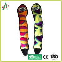 China ASTM Interactive Puppy Toy , BB Squeaky Snake Dog Toy for sale