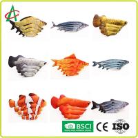 China Simulate ISO9001 Pet Plush Toy , Fish Chew Toy 30X13X5cm for sale