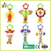 China 21*10cm Crib Safe Stuffed Animals , EN71 Baby Hanging Rattle Toys for sale