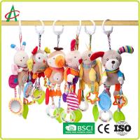 China 21*10cm Crib Safe Stuffed Animals , EN71 Baby Hanging Rattle Toys for sale